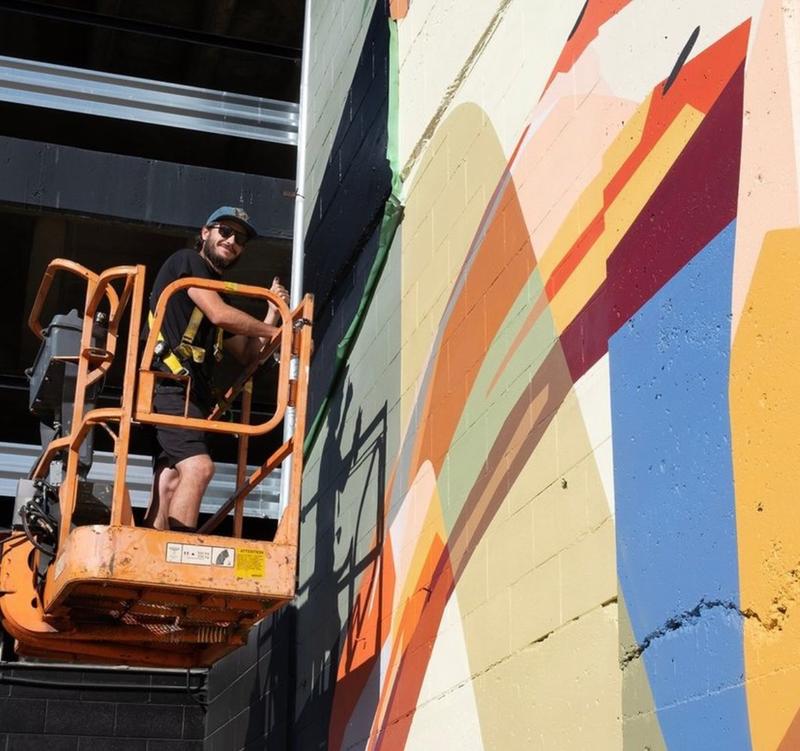 Prairie Petals Mural – Downtown Saskatoon | Josh Jacobson